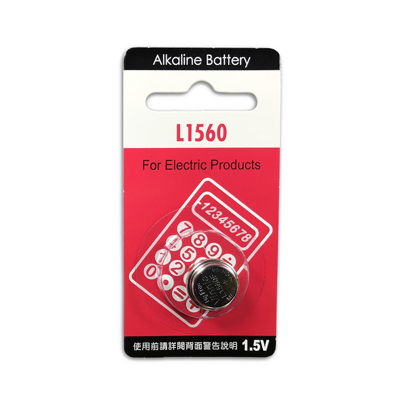 VINNIC L1560 鈕扣電池 鹼性電池