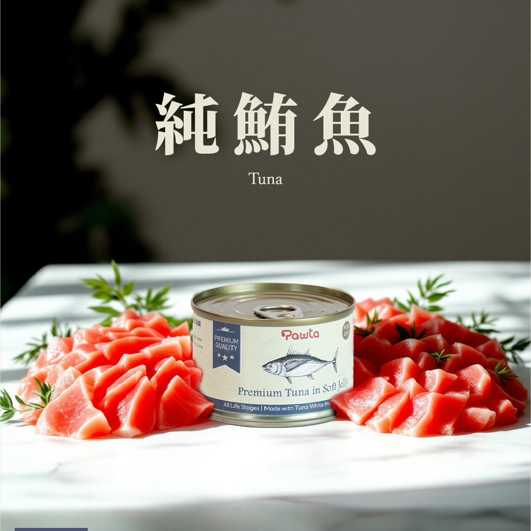 Pawta波塔-特選1號軟凍罐(白肉鮪魚)