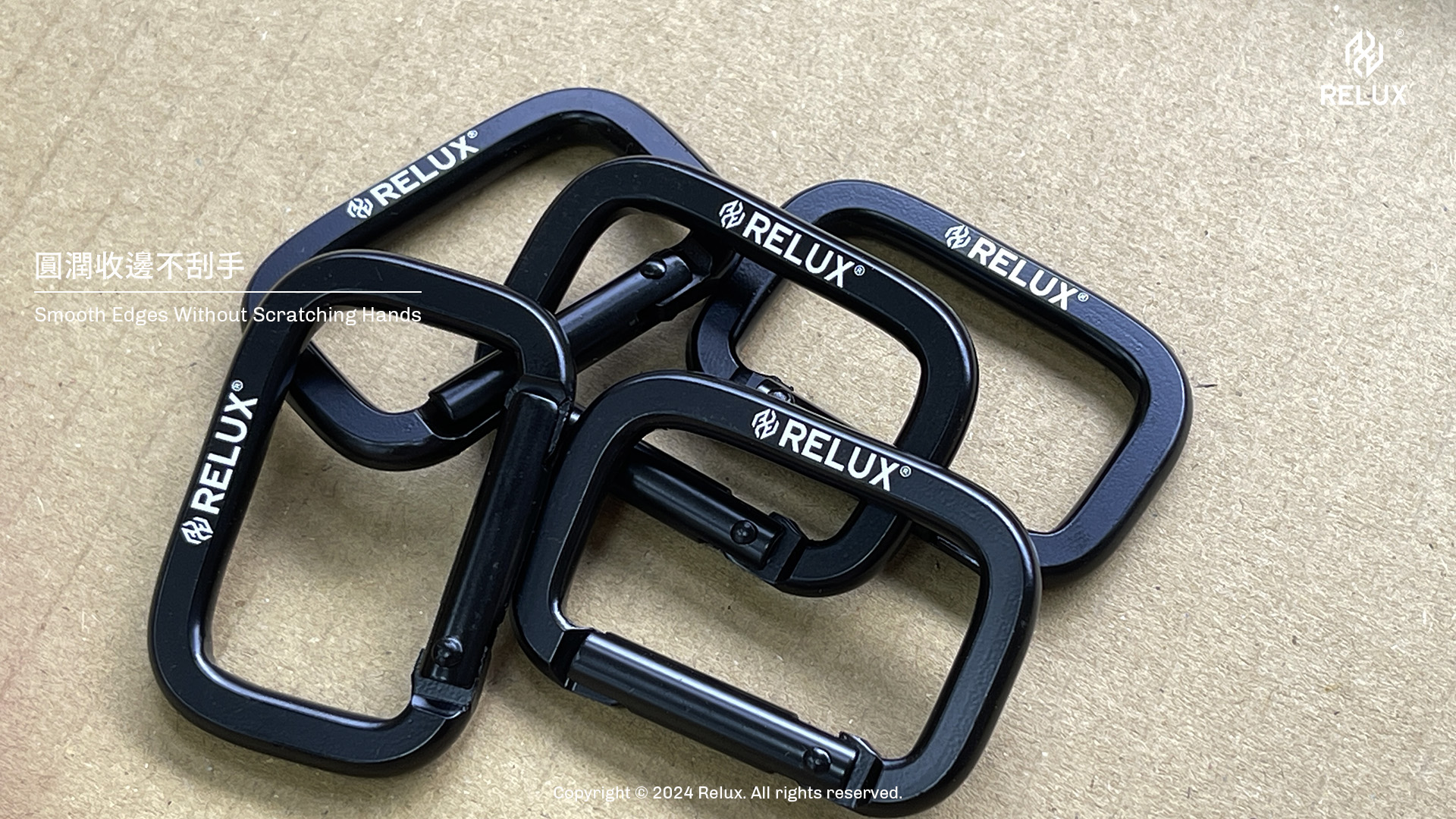 Relux CF-01 德國Fidlock磁吸瞬扣 - 消光黑