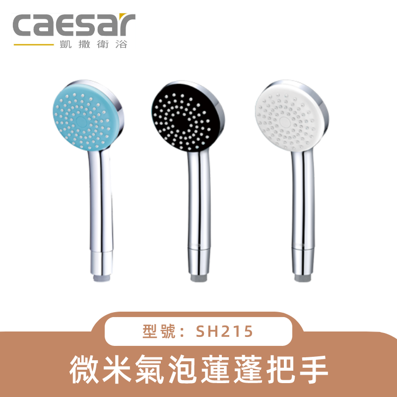 CAESAR凱撒衛浴 微米科技 單段式 氣泡蓮蓬把手 SH215