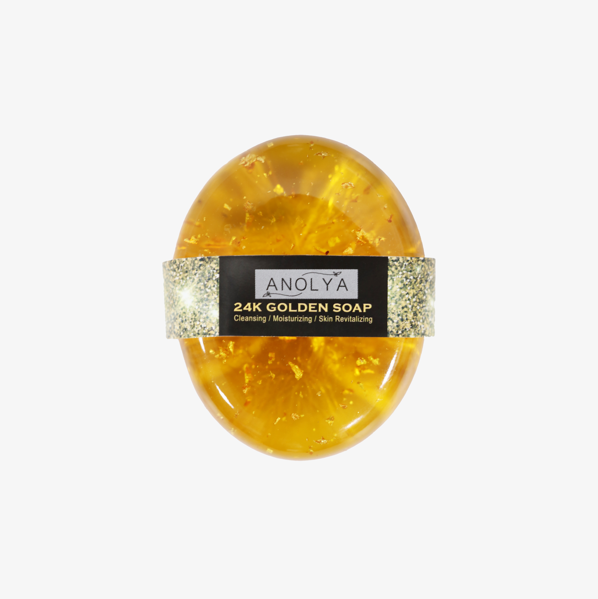 黃金箔晶皂｜奢華抗氧｜ANOLYA 安諾萊雅專業保養